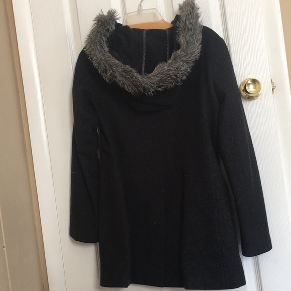 Uniqlo | Jackets & Coats | Uniqlo Wool Collection Slate Grey Jacket ...